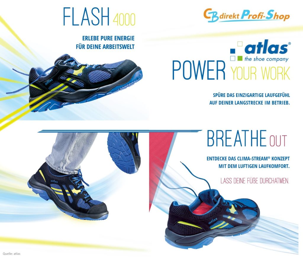 atlas FLASH Sicherheitshalbschuhe | CBdirekt.de BLOG