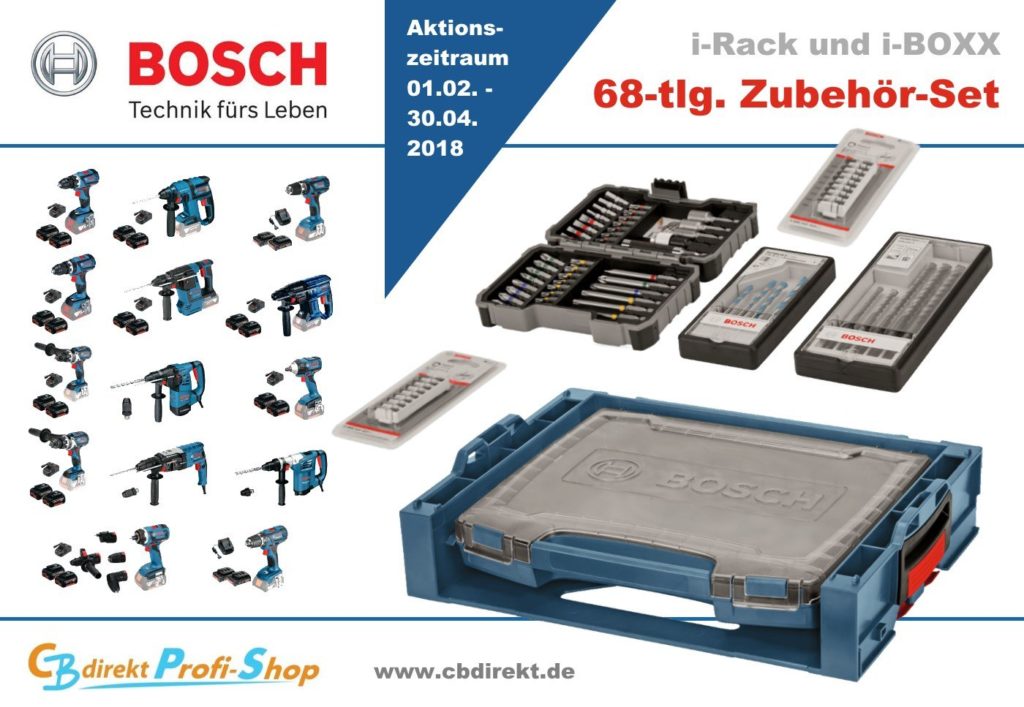 Bosch Professional Aktion „68-teiliges Zubehör-Set“ | CBdirekt.de BLOG