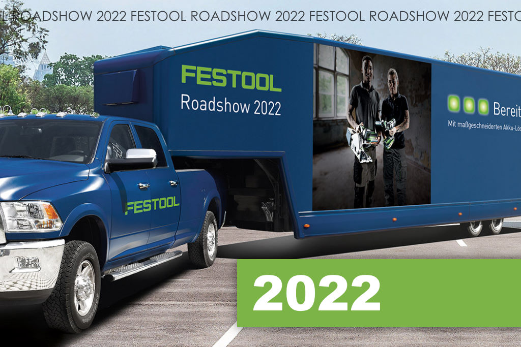 Die Festool Roadshow 2022 steht im September an! | CBdirekt.de BLOG